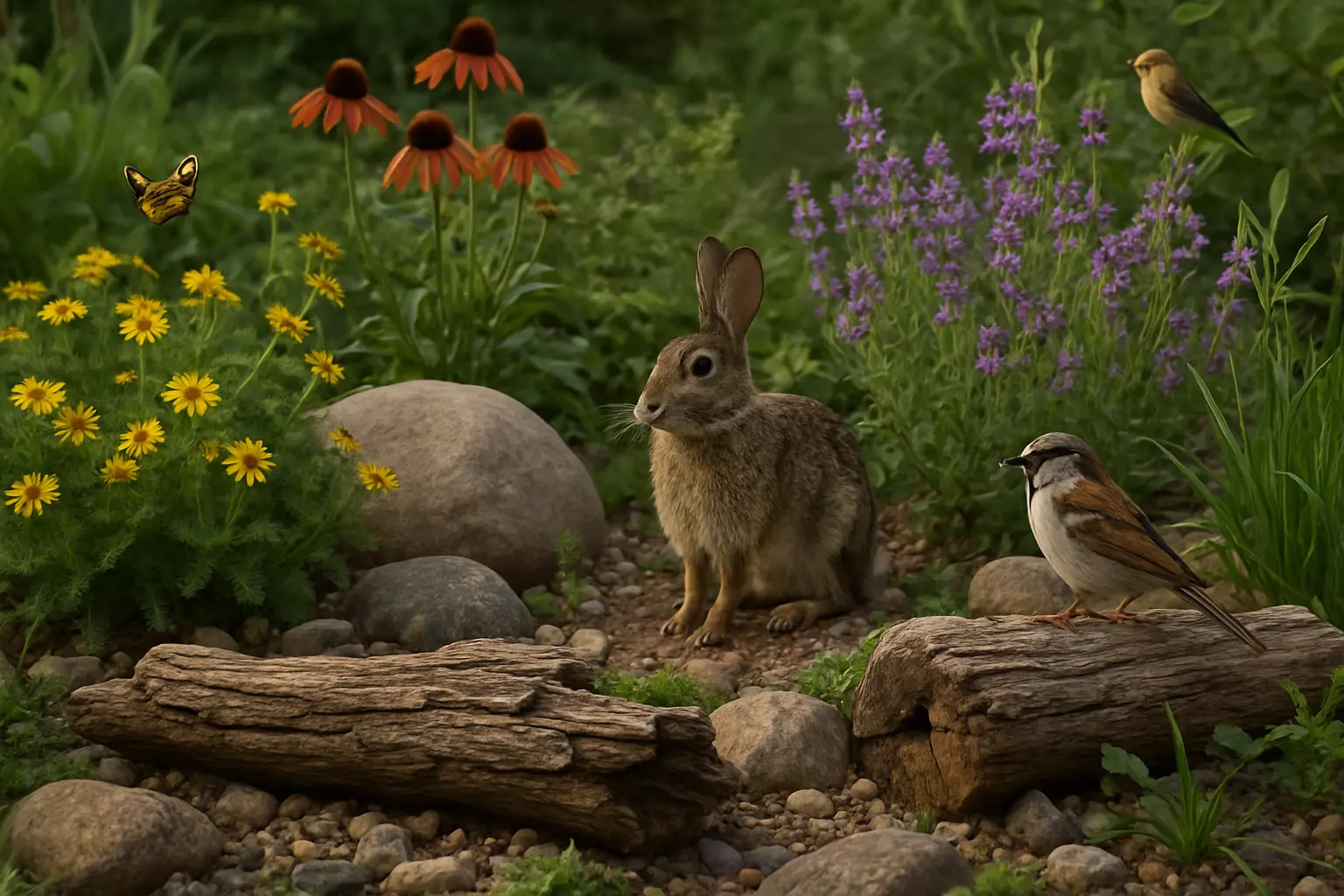 Como criar micro-habitats para fauna local em jardins nativos pequenos ...
